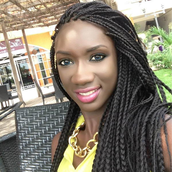Model Fatou Touray strips off to show tycoon ex-boyfriend what he's ...